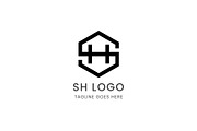 Letter SH Monogram Logo Template, a Branding & Logo Template by Evloxx ...