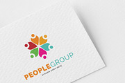 People Group Logo Template, a Branding & Logo Template by meisuseno