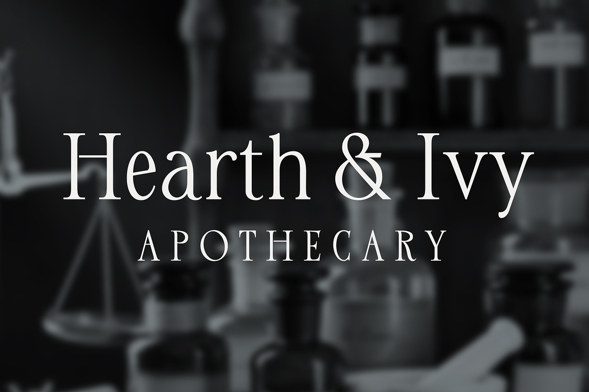 Rebus — Modern Classic Serif, a Font by vatesdesign