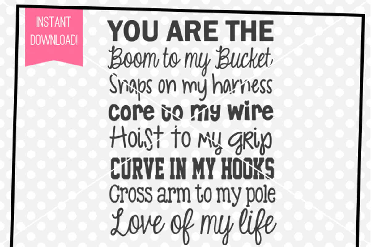Lineman's Wife - SVG Cut file, a Graphic by Shantel Cook | Creative Market