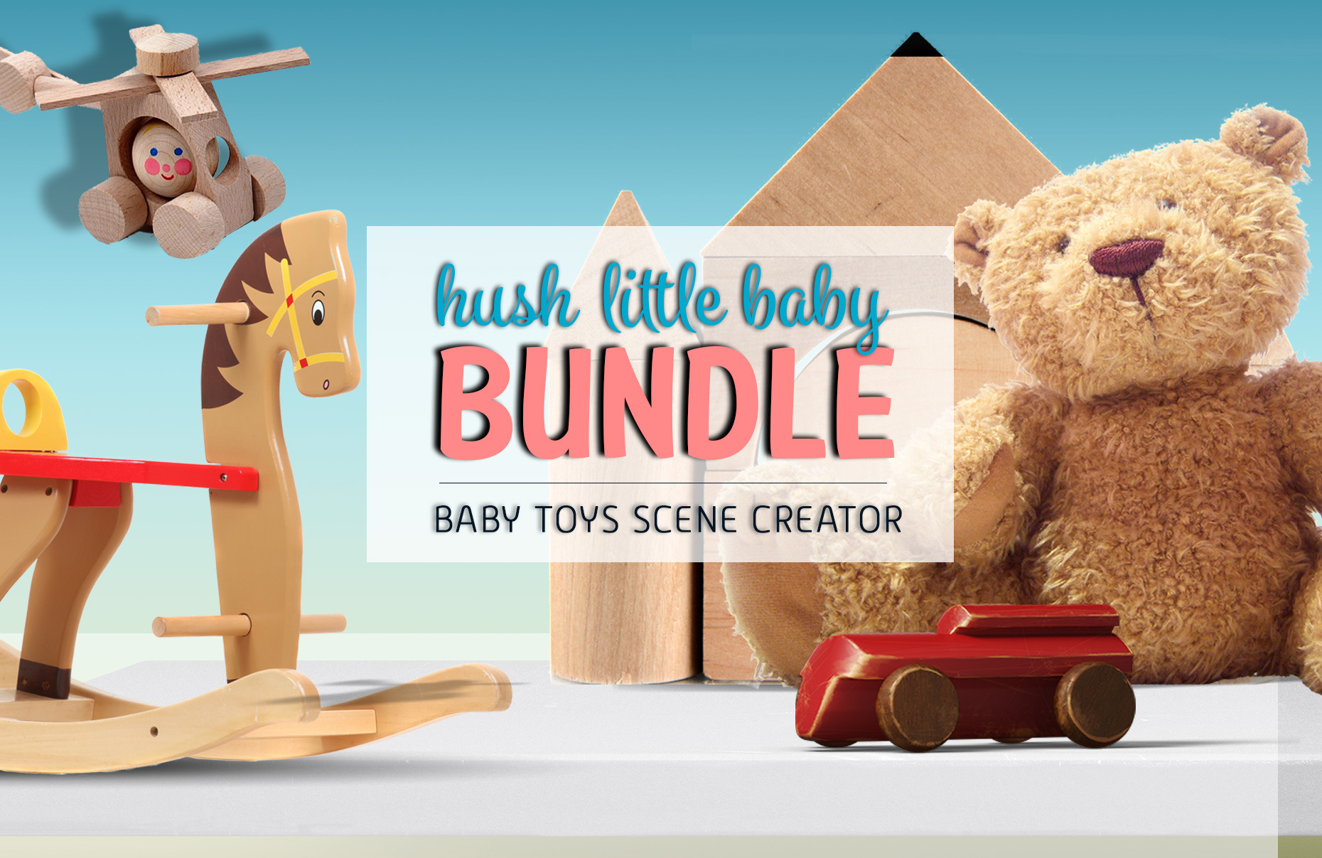ULTIMATE TOYS Bundle & SCENE Creator, a Product Mockup by Swarovski ...