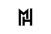 MH logo design, a Branding & Logo Template by xcoolee