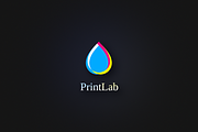 PrintLab. Logo template, a Branding & Logo Template by le-genda