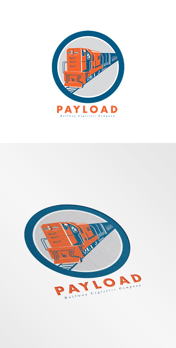 Payload Railway Logistics Logo, a Branding & Logo Template by patrimonio