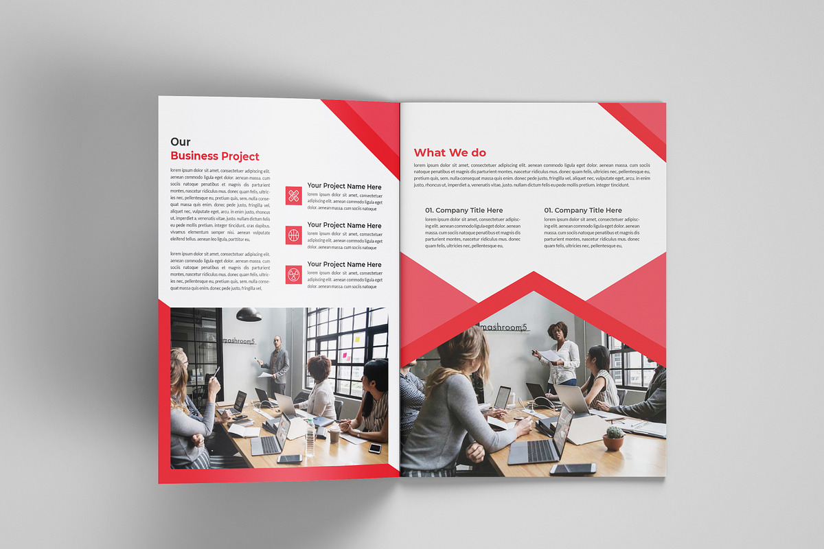 Brochure Template, a Brochure Template by MRI STUDIO