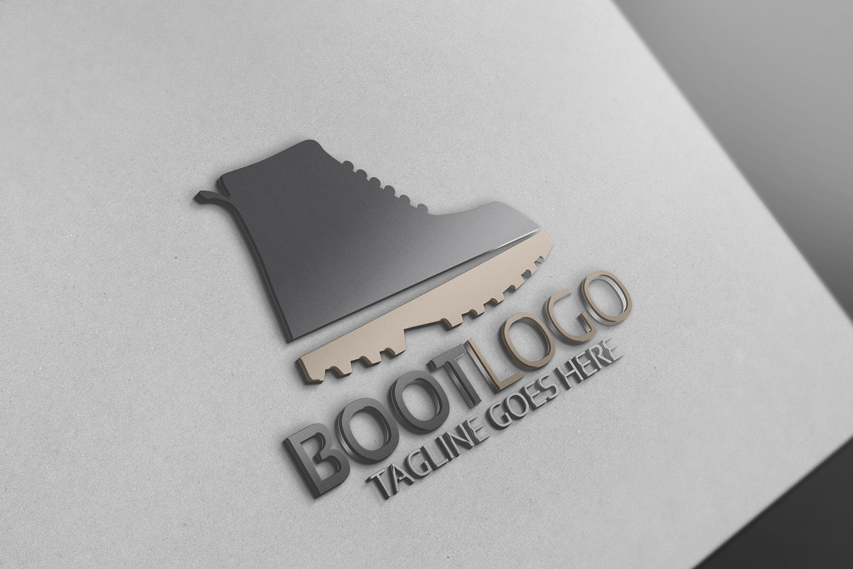 Boot Logo, a Branding & Logo Template by Josuf Media | Creative Market