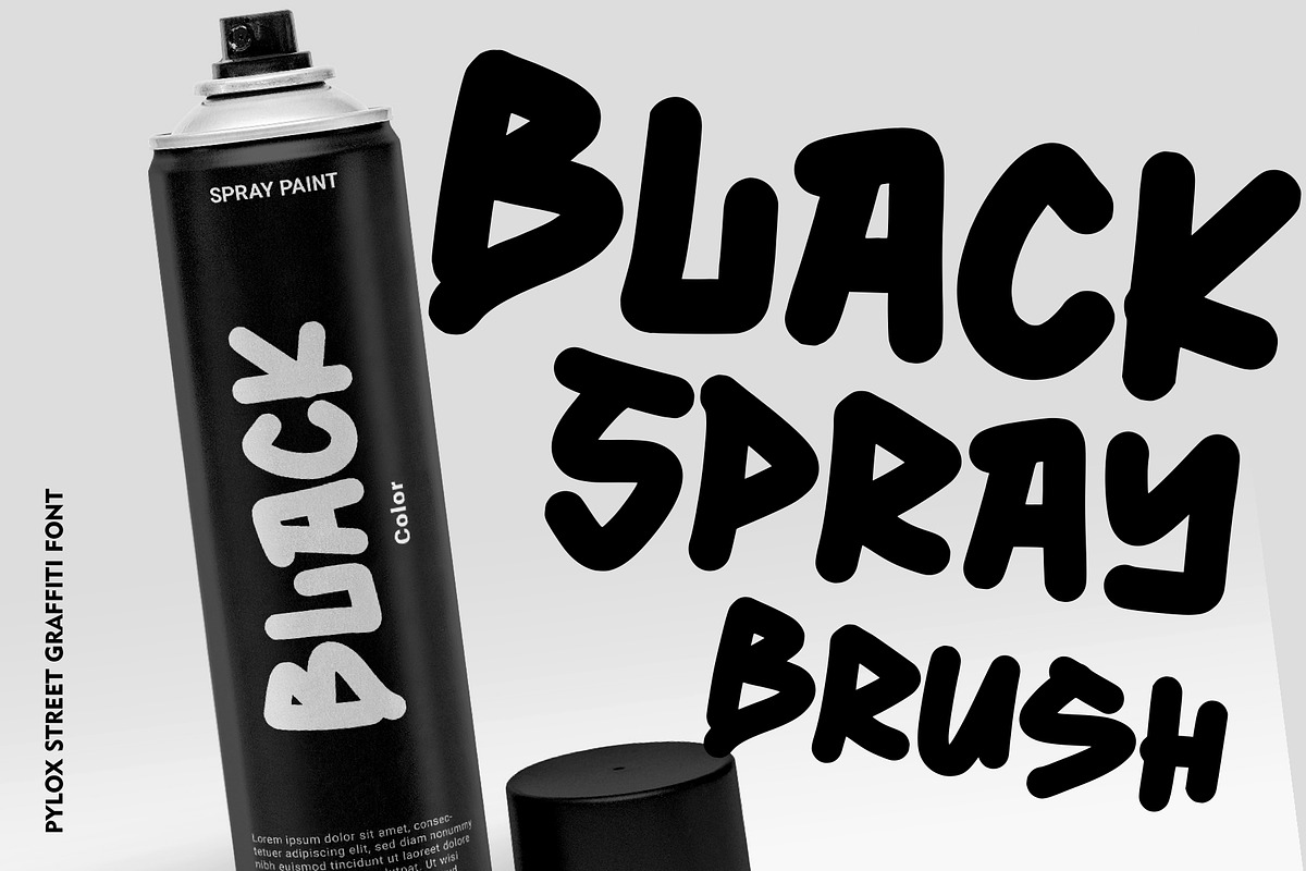 Pylox Street - Bold Graffiti Font, a Font by Garisman Std