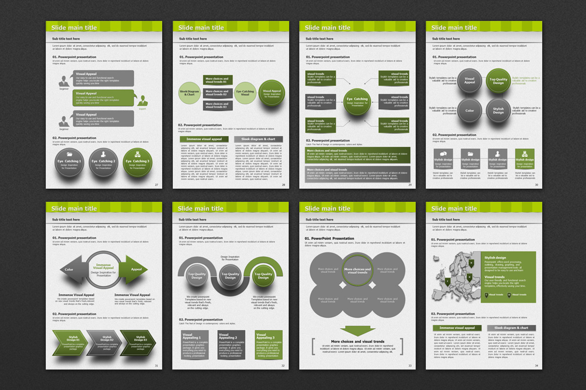 Book Style PPT Template Vertial, a Presentation Template by GoodPello