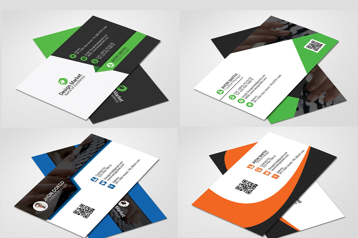 20 Business Card Template Bundle, a Business Card Template by Business ...