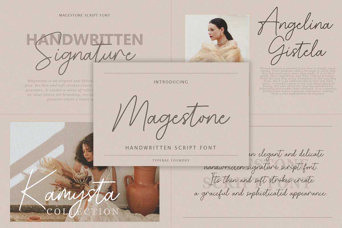 Beautiful Script Font Bundle Vol 2