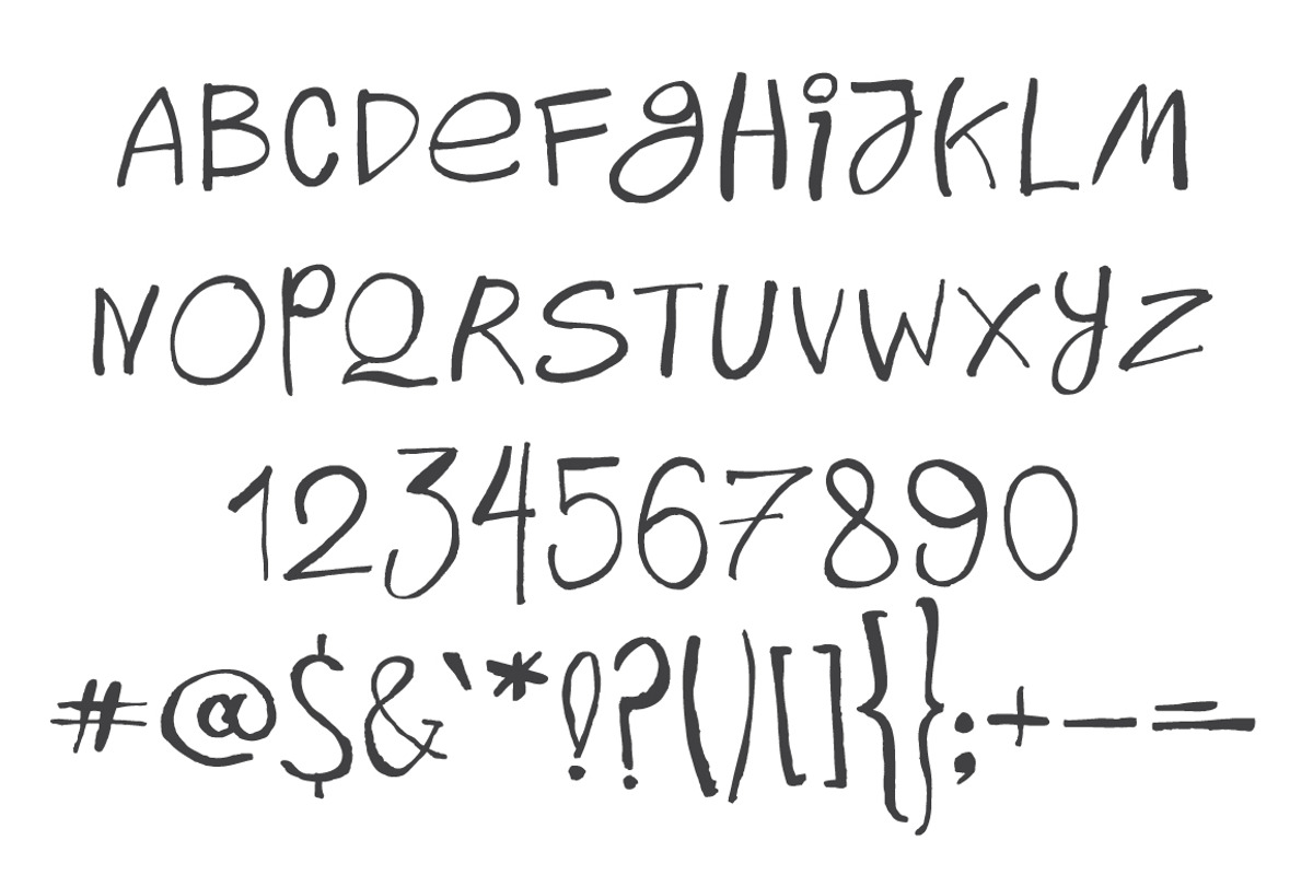 Splinter Font, a Script Font by Youhhou | Creative Market