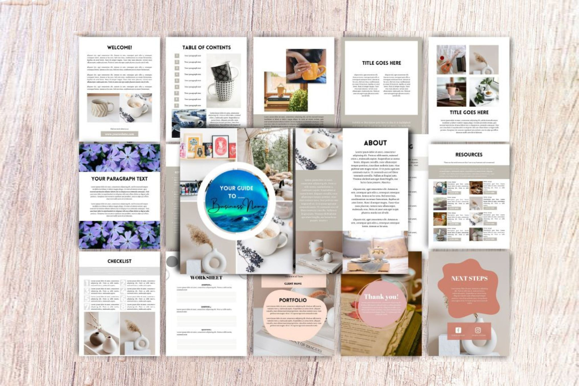 canva ebook template, a Flyer Template by craftsmaker