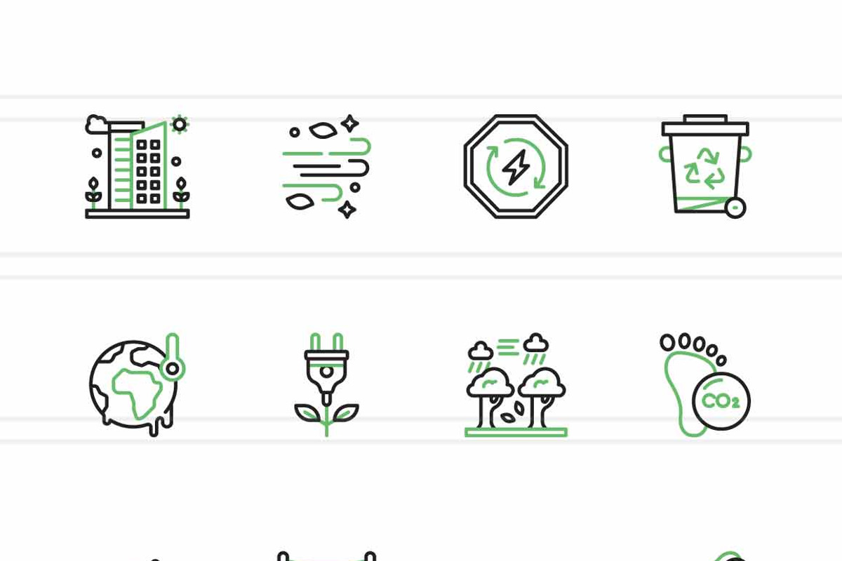 25 Climate Activism Icons, an Icon by IconBunny
