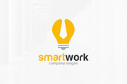 Smart Work Logo Template, a Branding & Logo Template by LOGOMAGINE