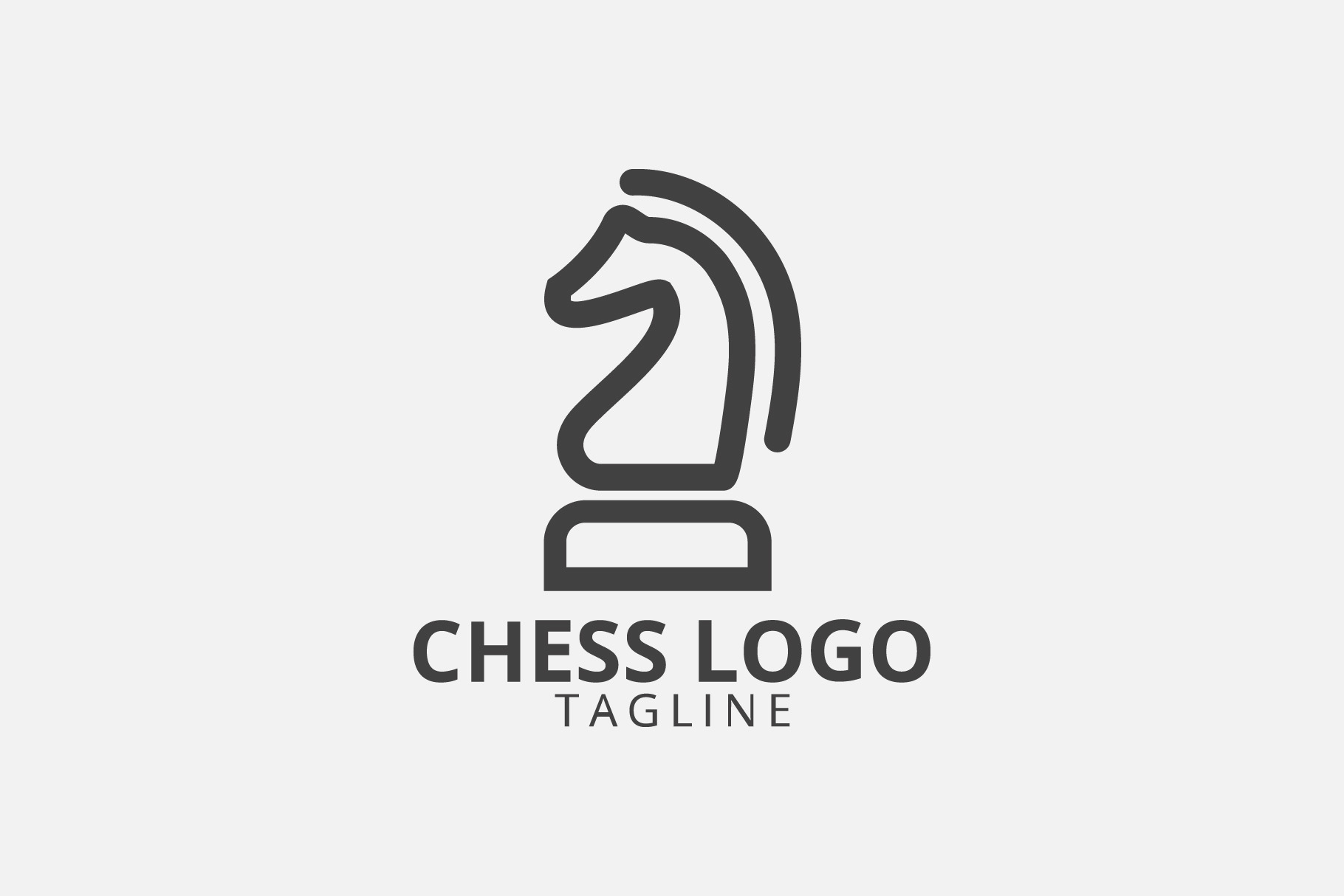Chess logo template | Creative Market