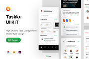 Taskku - Task Management UI KIT, a Device Mockup by Odama | Creative Market