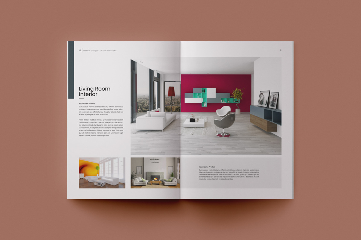 Interior Design Catalogs, a Brochure Template by adekfotografia