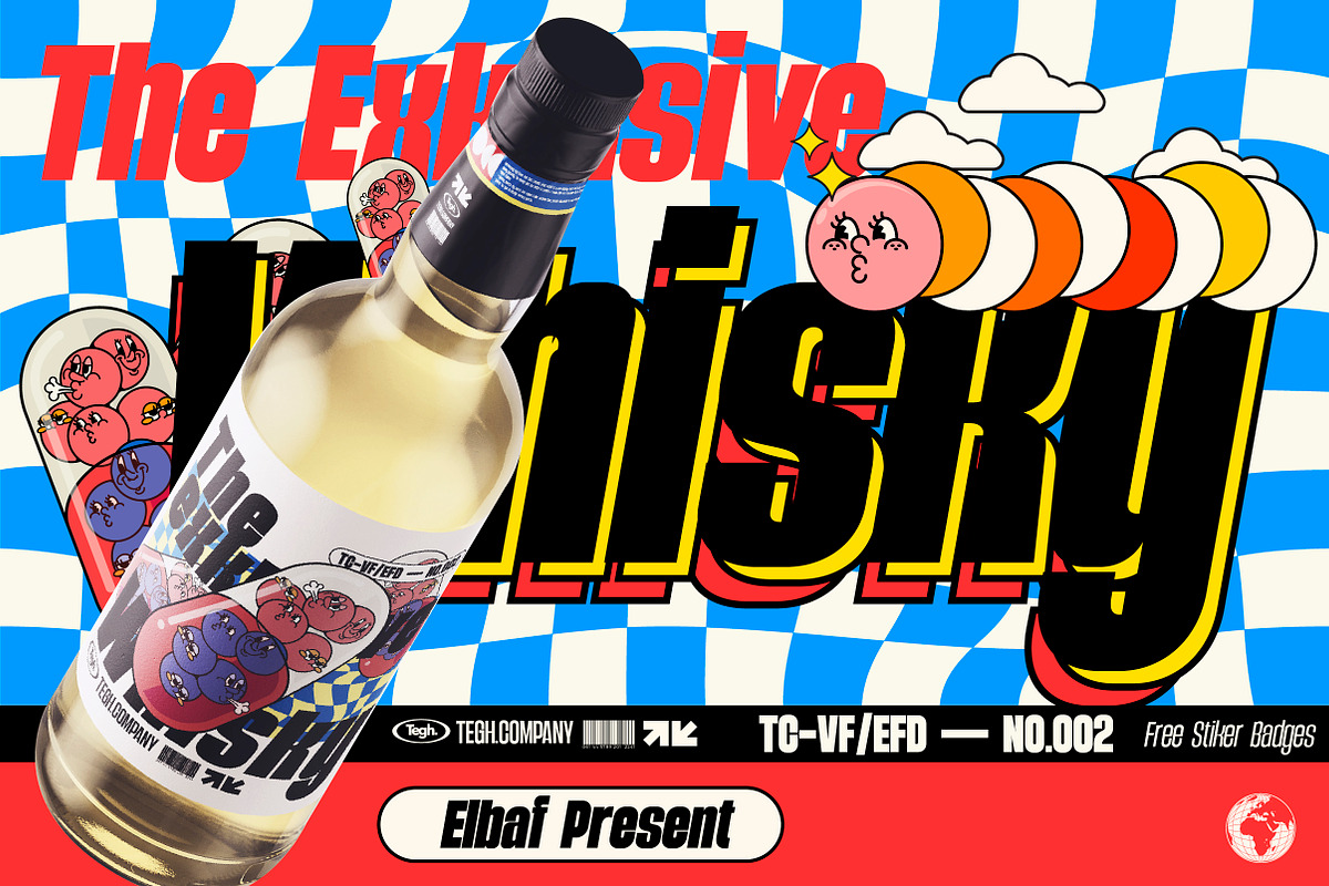 Elbaf Variable Font, a Sans Serif Font by Tegh co.