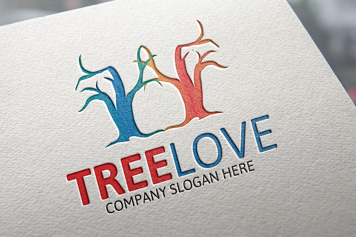 Love Tree Logo, a Branding & Logo Template by Josuf Media
