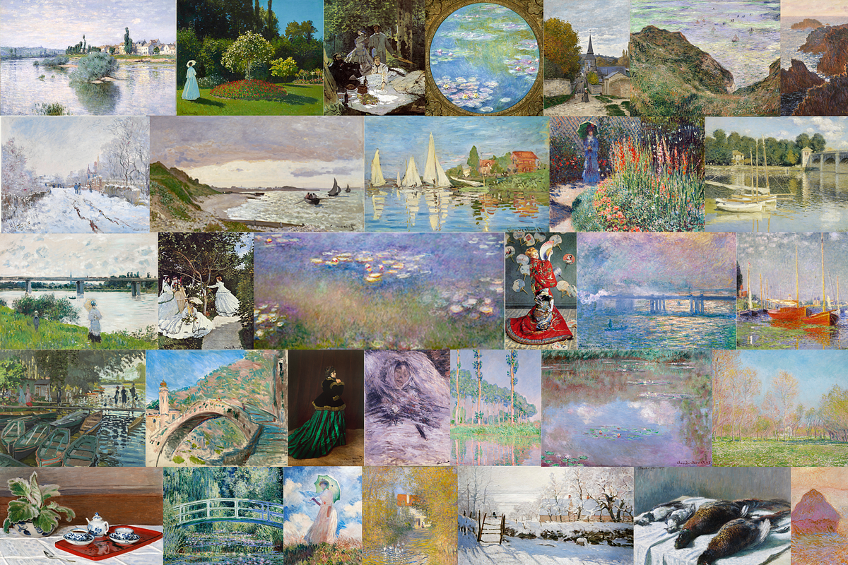 700+ Claude Monet Ultimate Bundle, an Object Graphic by Lilithcollageart