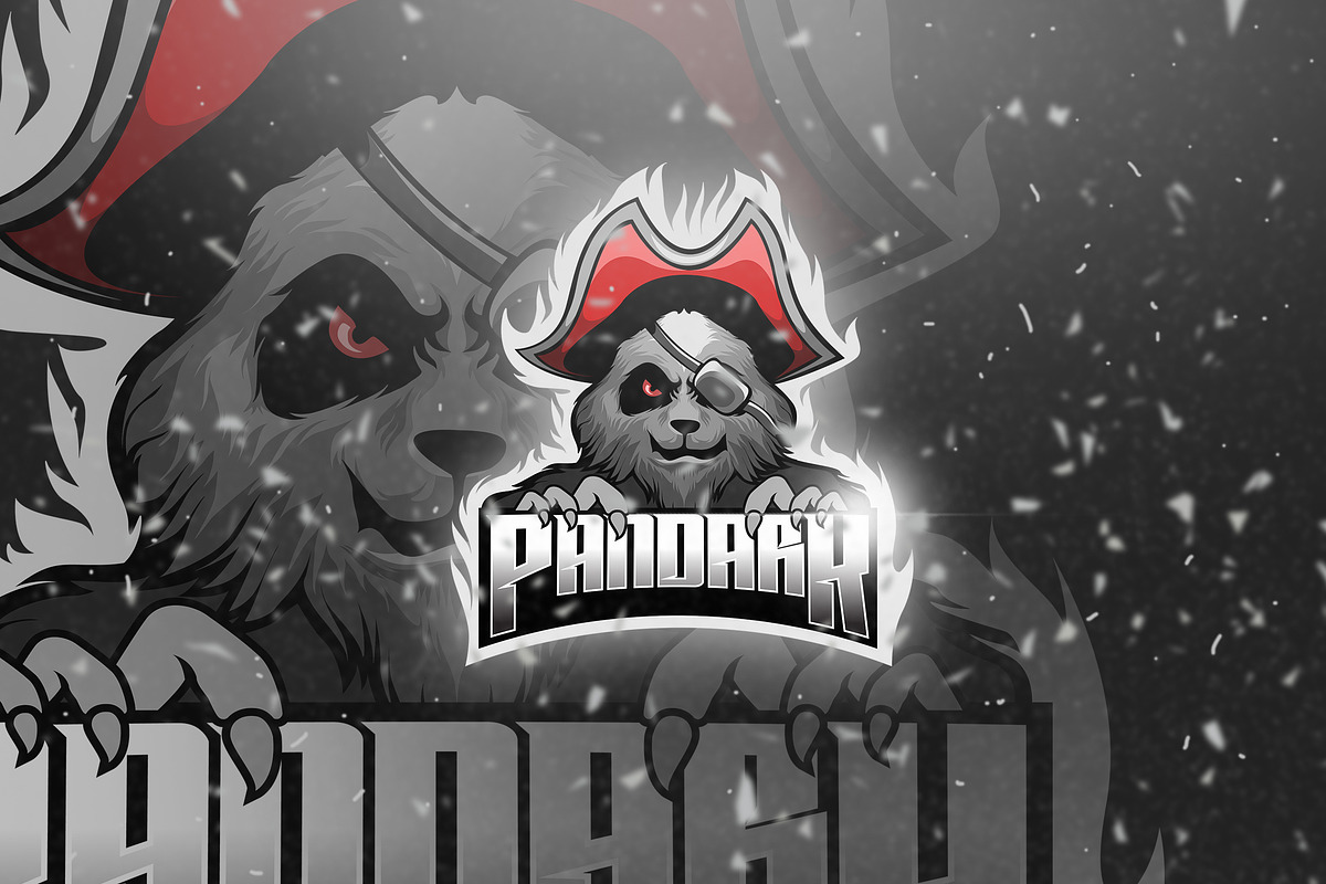 Pandark - Mascot & Esport Logo, a Branding & Logo Template by AQR Studio