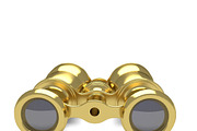 Opera Gold Glasses, an Object 3D Model by konstantin.ermolaev