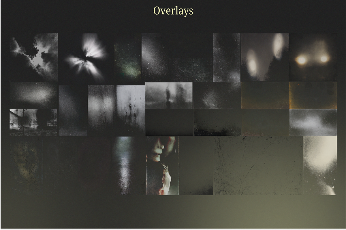 Lurid Echo. Eerie Collage Pack, an Object Graphic by Anastasiia VNSK