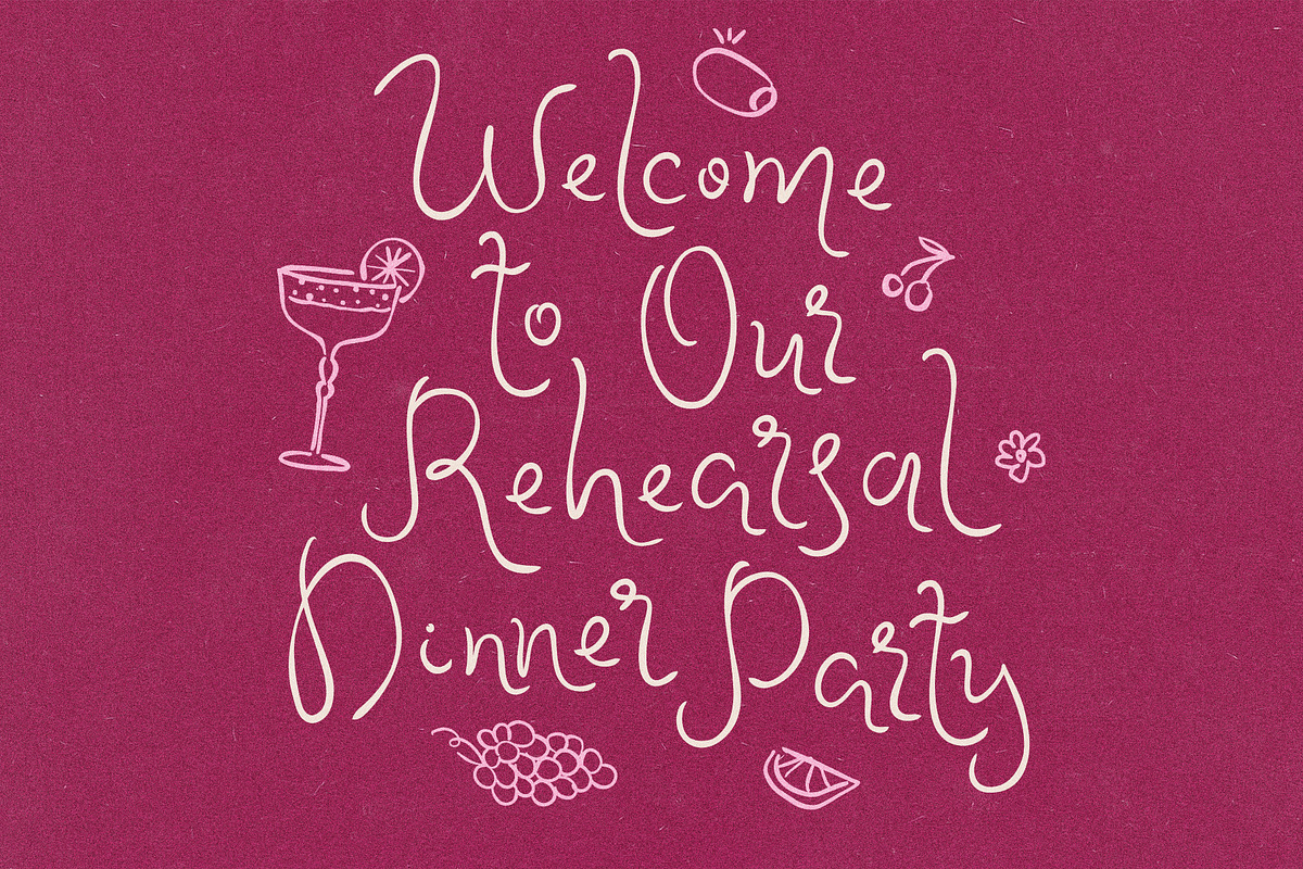 Swirly Letters Whimsical Duo Font