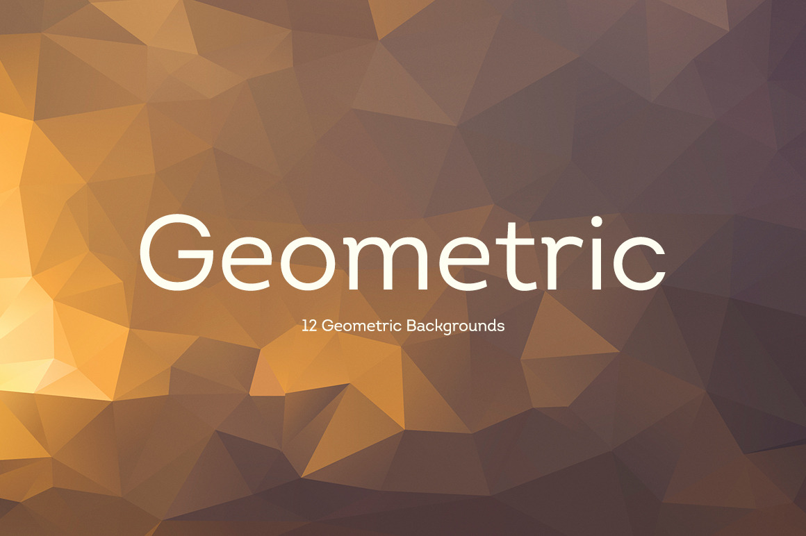 12 Geometric Backgrounds v1, a Texture Graphic by Zoomin Istanbul