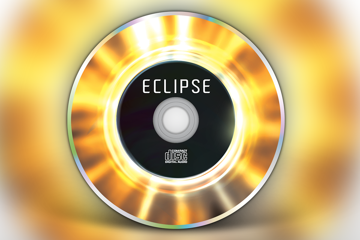 Eclipse CD Album Cover, a Templates & Theme by KiraYamato Design Studio