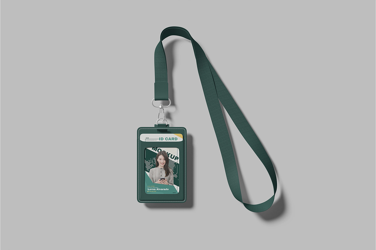 ID Card Mockup, an Advertising Mockup by Bangdastudio