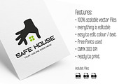 SafeHouse vol2 logo, a Branding & Logo Template by vectorlogos89