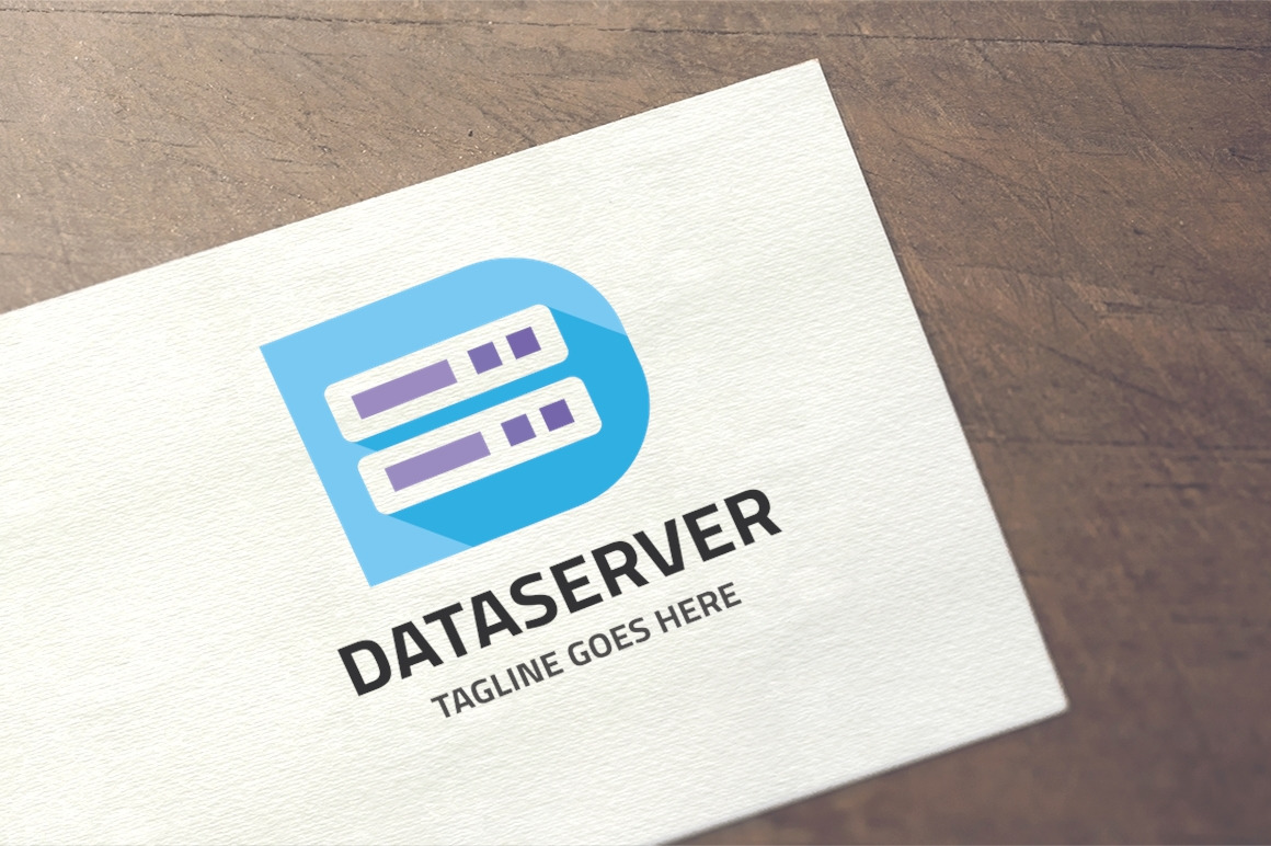 Data Server Logo, a Branding & Logo Template by Design_Planet