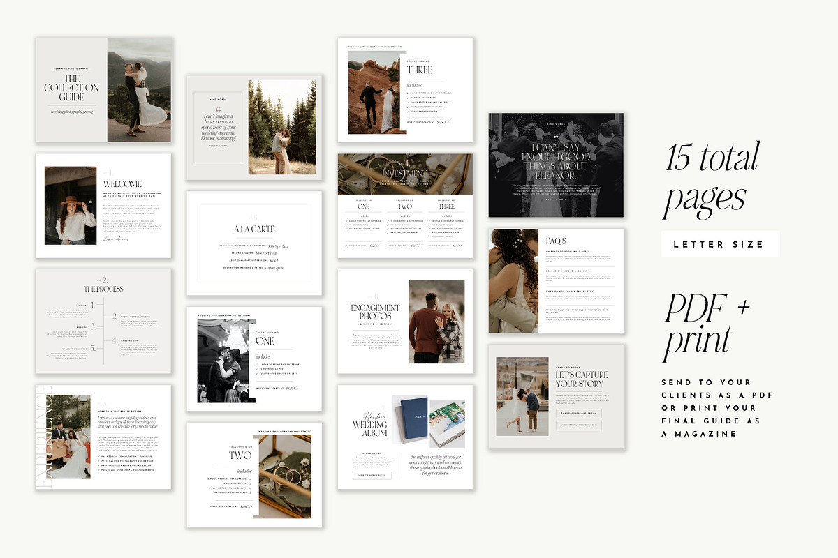 Canva Collection Guide Template, a Marketing Template by Rachel Kick