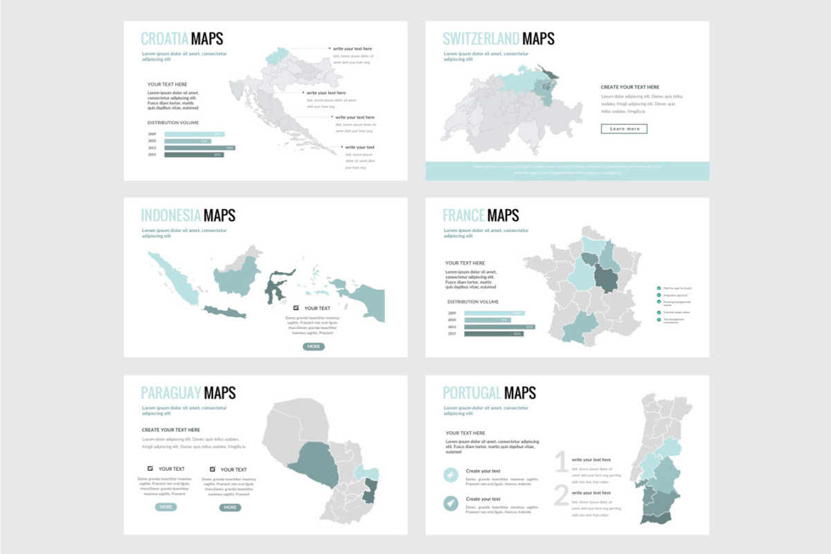 DETAIL MAPS - Powerpoint Template, a Presentation Template by Shafura