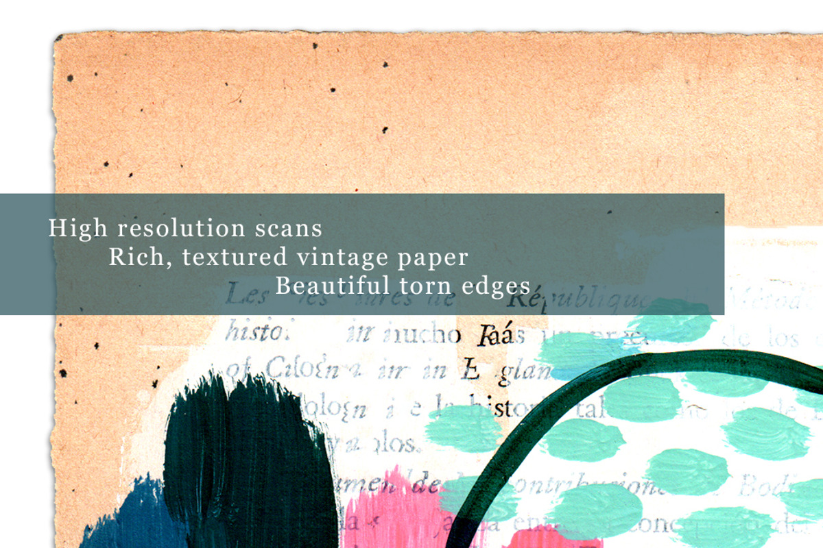 Mixed Media Papers Abstract Textures, a Texture Graphic by happychinchilla