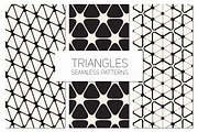 Triangles. Seamless Patterns Set 7, a Pattern Graphic by Curly_Pat