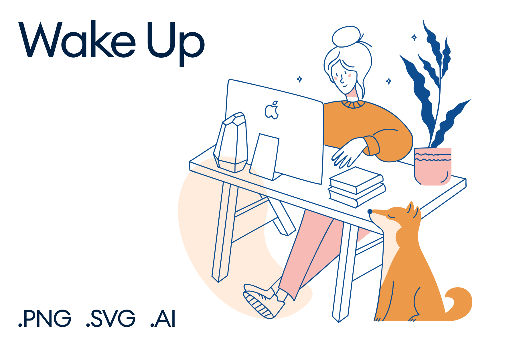 Wake Up Illustrations, a Templates & Theme by Craftwork