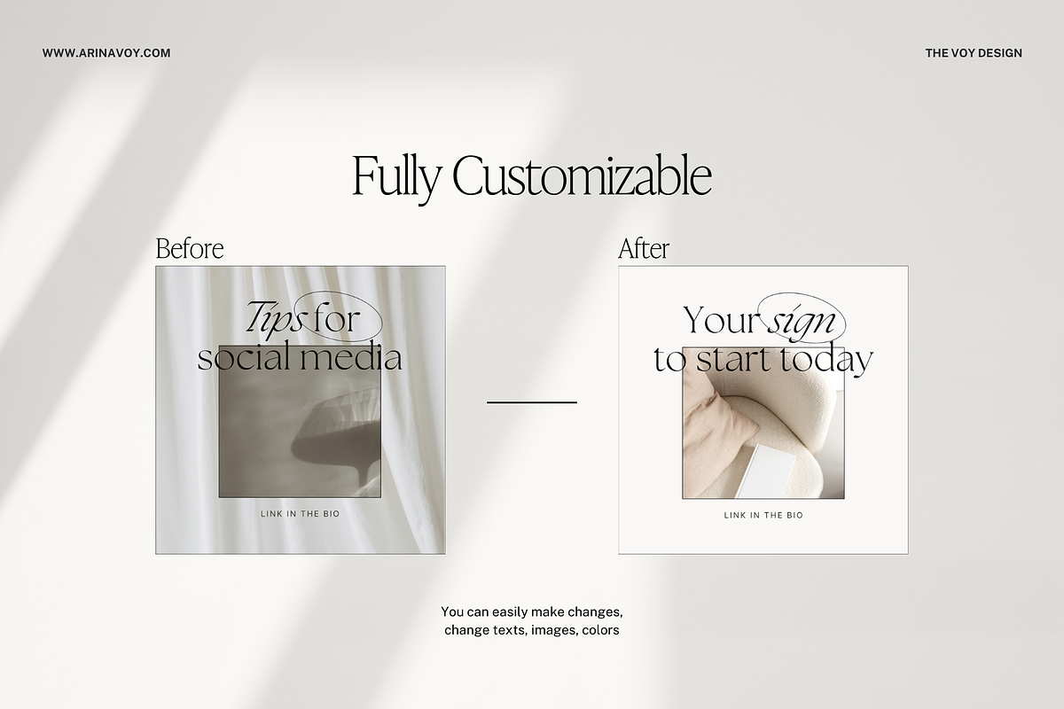 20 Minimalist Reel Covers for Canva