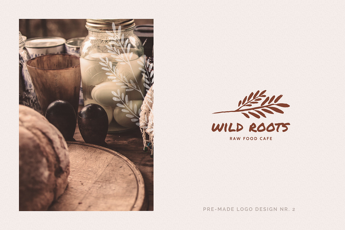 Organic Botanicals & Logo Designs, an Illustration by amber&ink ...