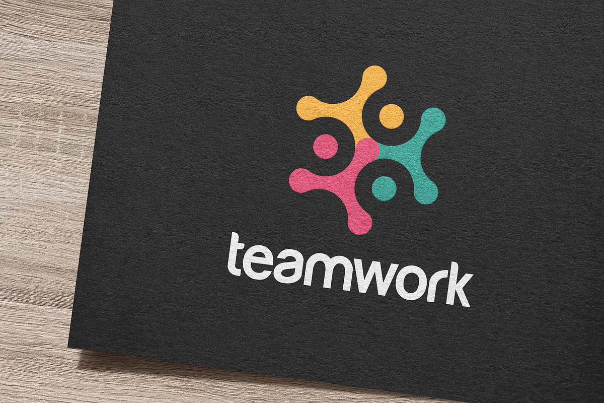 Teamwork Logo, a Branding & Logo Template by IKarGraphics