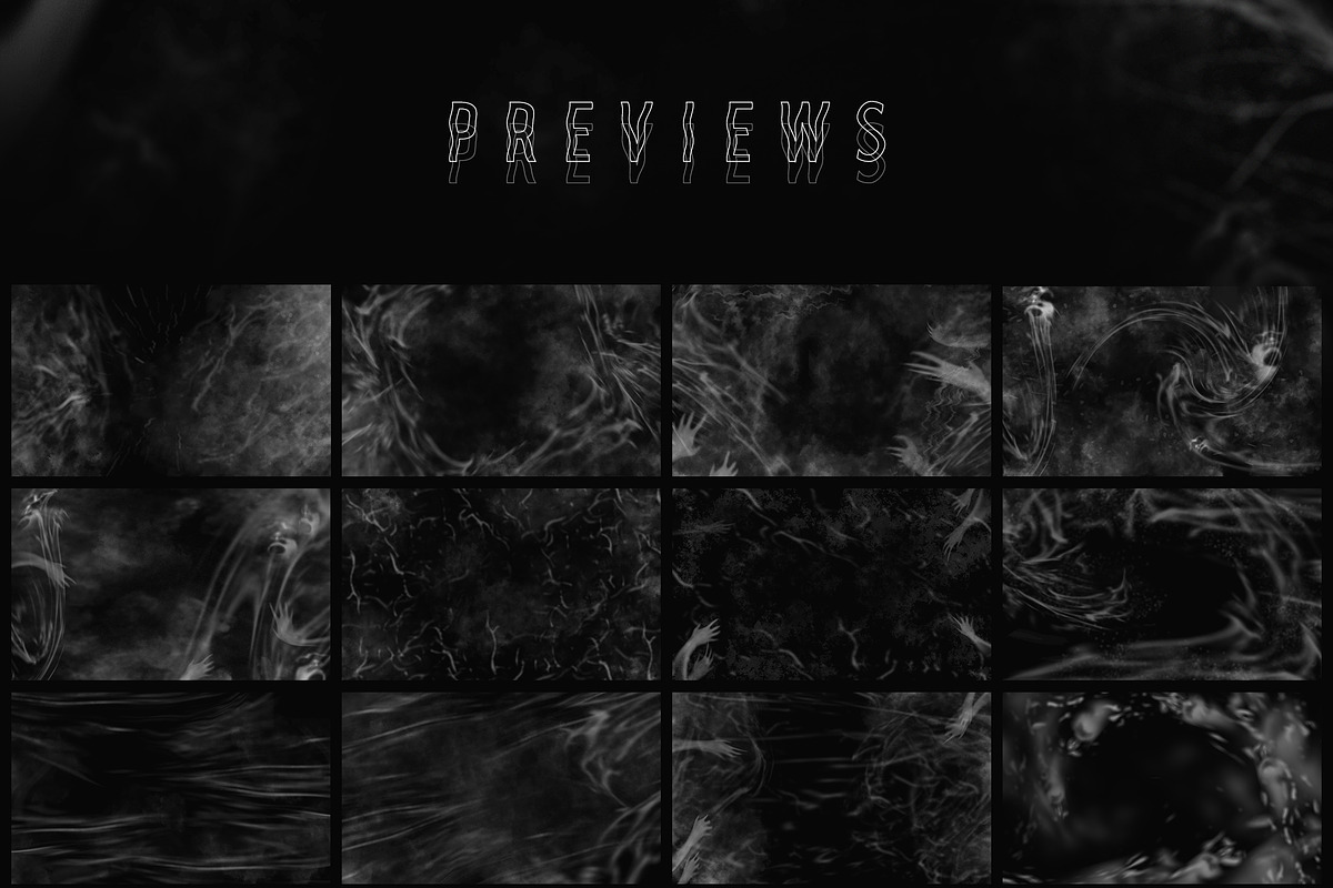 Haunted Photo Overlays, a Texture Graphic by Freezerondigital