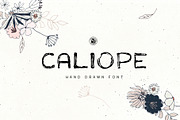 Caliope Font, a Script Font by Webvilla Studio