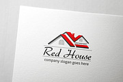 Red House Logo | Branding & Logo Templates ~ Creative Market