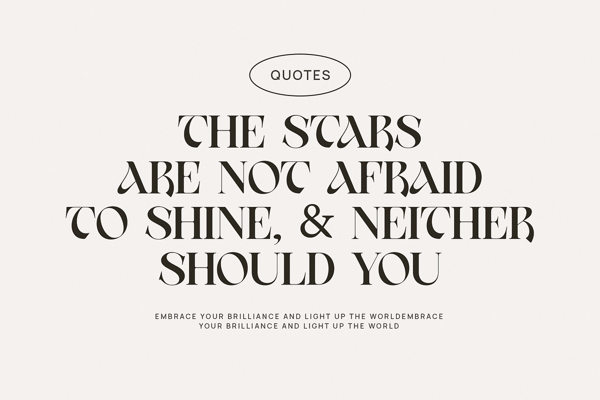 Rentika Elegant Serif Font Typeface, a Serif Font by Perfectype