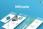 Minute - Powerpoint Template, a Presentation Template by AQR Studio
