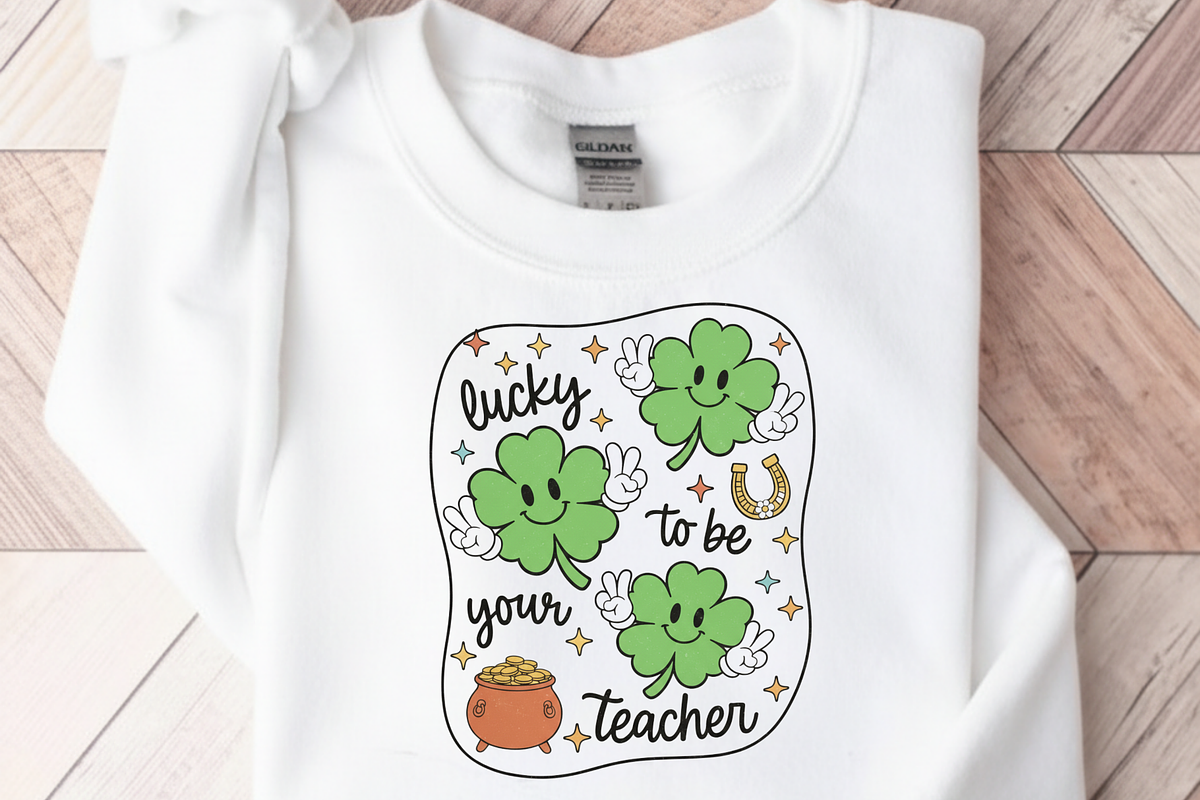 Lucky To Be Your Teacher PNG, a Graphic by Vector Portal