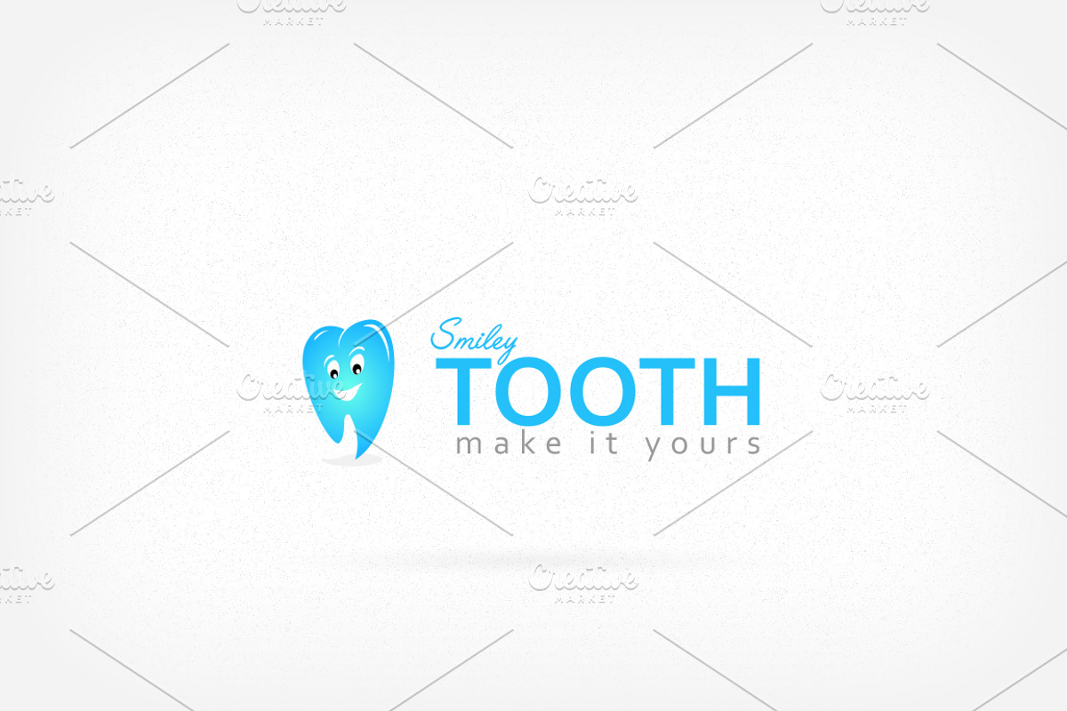 Smiley Tooth Dental Logo, a Branding & Logo Template by NasirGrfx