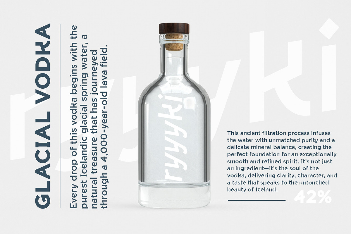 Ryyyki | Angular Sans Serif Font