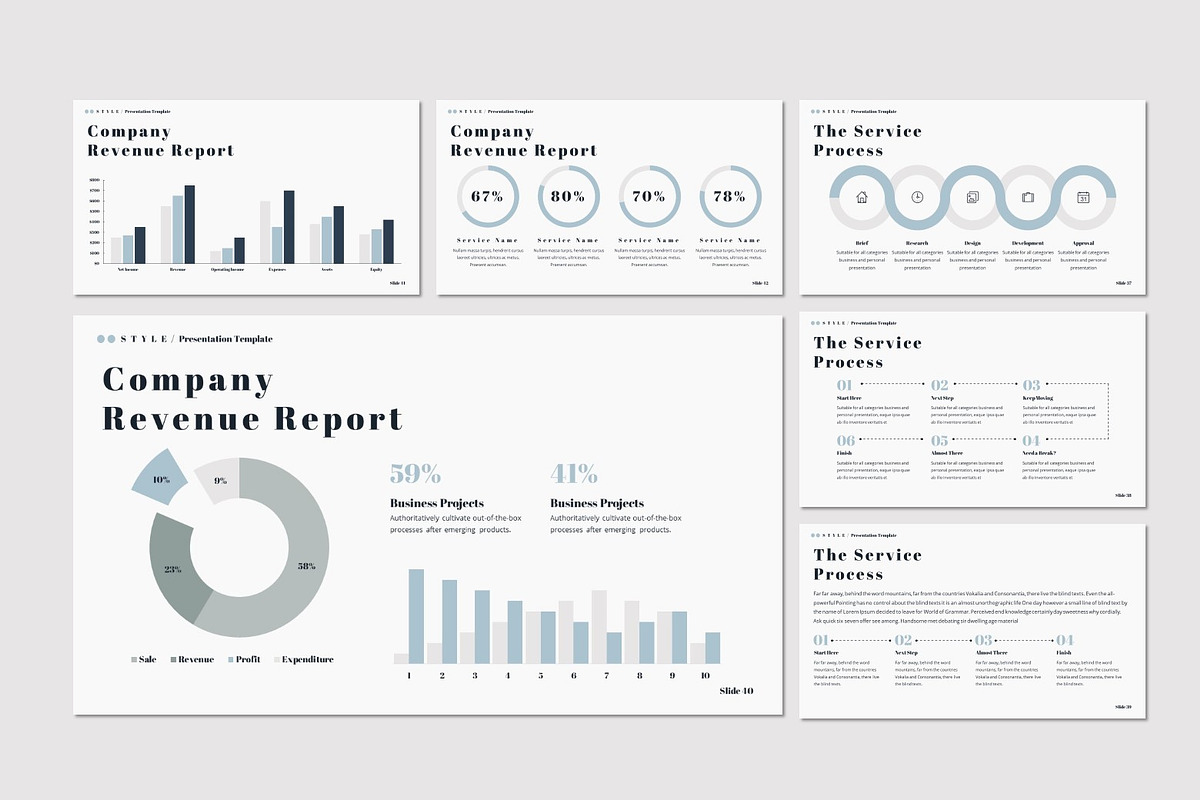 Style - Powerpoint Template, a Presentation Template by deasign